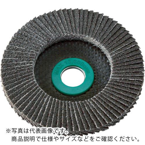 特長：バリエーションが豊富で荒仕上げから、仕上げ研磨までこなす万能タイプです。空冷作用のため、熱によるワークのひずみや、焼けがほとんどありません。用途：ステンレスなどの高硬度材の研磨。仕様：粒度(#)：120外径(mm)：125羽根長さ(m...
