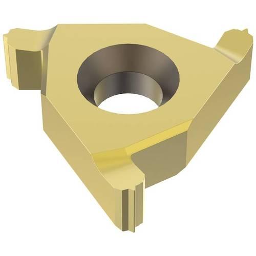 特長：ほとんどの材料における、靱性の高い、汎用微粒材種。特に難削ステンレス鋼に優れます。仕様：ISOメートルねじ、外径、L勝手用ねじ切りチップです。　●代表画像について 商品によっては、代表画像を使用している場合がございます。 商品のカラー...
