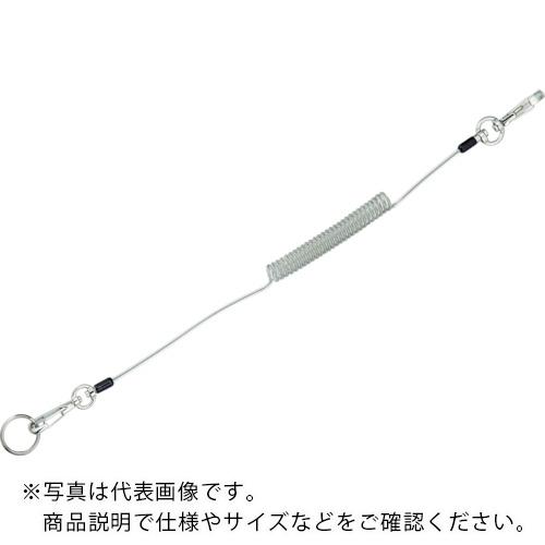 特長：ステンレスワイヤを特許ループ加工で形状記憶し、ウレタン被膜加工を施していますので伸縮性に優れています。復元力、安全強度、寒冷地の使用や耐候性にも優れ、ループの型崩れも生じません。接続ワイヤ2本付きで、お好みに応じてロングワイヤ、ショー...