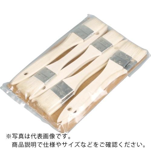 特長：10本入のお買い得パックです。細い部分の塗装用に適しています。用途：油性用、ニス用。仕様：刷毛幅(mm)：24毛丈(mm)：25玉厚(mm)：4全長(mm)：190材質／仕上：毛:天然山羊毛柄:木注意：提供不可：chemSHERPA、...