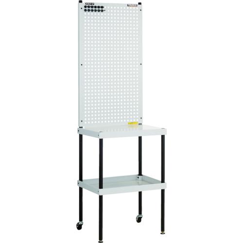 特長：壁際での工具管理に最適で、工具類の管理状況が一目で把握できます。多目的に使えるパンチングパネルラックです。従来品のフックも使用可能です。用途：工具の分類。工具の整理・管理。仕様：間口(mm)：497奥行(mm)：352高さ(mm)：1...