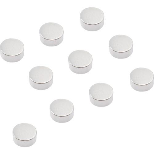 特長：10個で1パックのお買い得品番です。磁石の中で最強の磁場をもつネオジム磁石です。用途：センサーやモーター部品として。仕様：表面磁束密度(T)：0.35吸着力(N)：9.80外径(mm)：7厚さ(mm)：3形状：丸型材質／仕上：マグネッ...