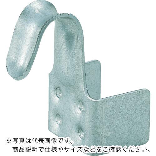 特長：ゴムロープ用金具です。差し込みハンマー等で叩き、ゴムロープの端に固定・設置するタイプです。仕様：品名：フック30mm用材質／仕上：スチール表面処理:メッキ仕上げ　●代表画像について 商品によっては、代表画像を使用している場合がございま...