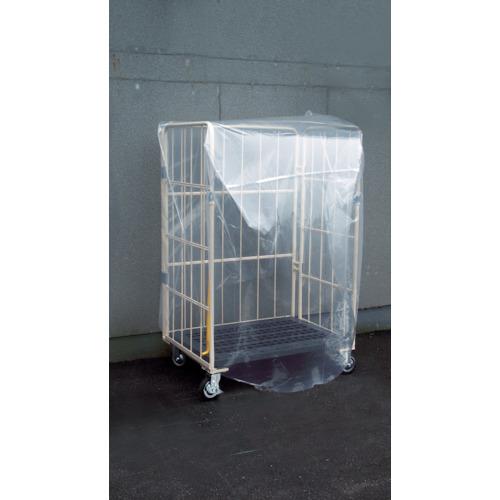 特長：ポリ袋素材で簡易カバー用としてお使いください。透明なので中身の確認もできます。急な雨にもワンタッチ装着で便利です。用途：カゴ車内の荷物の保護に。ハイテナーに積まれた商品保護。（ホコリ防止）雨天時用カバー。輸送時の簡易カバーとして。仕様...