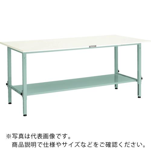 特長：650〜950mmの間で50mmピッチの高さ調節が可能です。下棚を設置することで物を置くことができます。高さ調節が650〜950mm（調整ピッチ50mm）までできますので、作業内容に合わせて座り作業・立ち作業のいずれにもご利用できます...