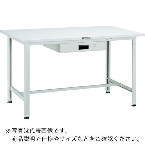 特長：引出しは使い勝手に応じて使いやすい位置に取り付けできます。膝上で邪魔にならない薄型の引出し付です。主要部が溶接構造のため耐久性に優れています。ポリ化粧天板を使用し、表面は滑らかで、ソフトな光沢があり清潔感を保持し、耐水性・防汚性にも優...