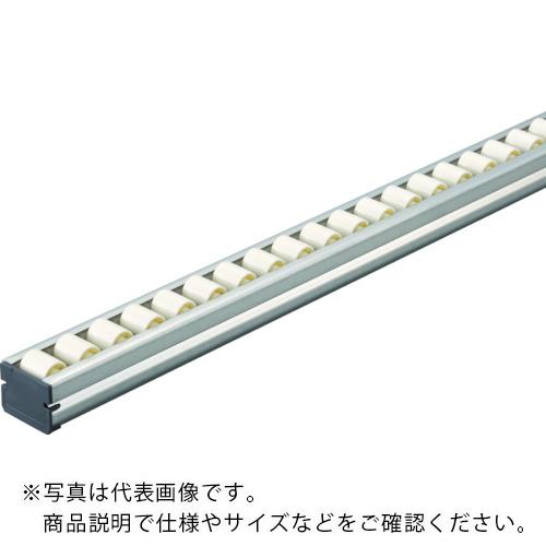 特長：樹脂製のホイールを使用しています。フレームと樹脂ホイールユニットの組み合わせにより分解や組み立てが簡単でリユース、リサイクル性に優れています。用途：シューターラックやピッキングラック用のホイールコンベヤ。仕様：ホイール径(mm)：18...