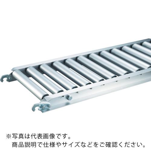 特長：軽量なので取り扱いが容易です。耐食性に優れたアルミを使用しています。仕様：ローラー径(mm)：45ローラー幅(mm)：600ピッチ(mm)：75機長(mm)：3000ローラー耐荷重(kg/本)：28肉厚(mm)：1.5材質／仕上：フレ...