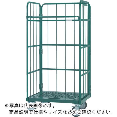特長：樹脂製の底板と省音キャスターで、スチール底製に比べて騒音を軽減します。折りたたんで収納できます。商品の積み替え作業を大幅に省力化できます。仕様：均等荷重(kg)：500外形寸法(mm)長さ：650外形寸法(mm)幅：840外形寸法(m...