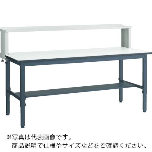 特長：700〜910mmの間で35mmピッチで高さ調節が可能です。上棚付で工具などの整理ができるため、天板の作業スペースを有効活用できます。高さ調整が700〜910mmまでピッチ35mmでできますので、作業内容に合わせて、座り作業・立ち作業...