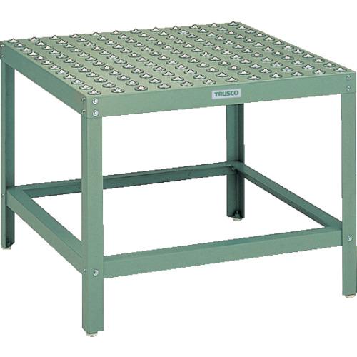 特長：方向転換台や荷造および作業台に最適です。コンベヤラインとの組み合わせに最適です。仕様：全長(mm)：900使用ボールキャスター(個)：C-5-L×144ピッチ(mm)：75高さ(mm)：740幅(mm)：900ボール1個当たりの許容荷...