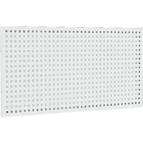 特長：工具を管理できるフックをセットするための専用パネルです。仕様：間口(mm)：900奥行(mm)：25高さ(mm)：450最大積載量：15kg適合作業台：ULRTタイプ材質／仕上：スチール注意：提供不可：chemSHERPA車上渡しのた...