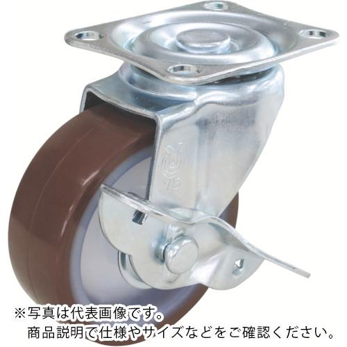 特長：走行性、耐荷重性を備えた標準的な軽・中量荷重用キャスターです。運搬台車やロールボックスパレット、その他一般作業用に数多く使用されている標準寸法のキャスターです。用途：運搬台車やロールボックスパレット、その他一般作業用に。仕様：許容荷重...