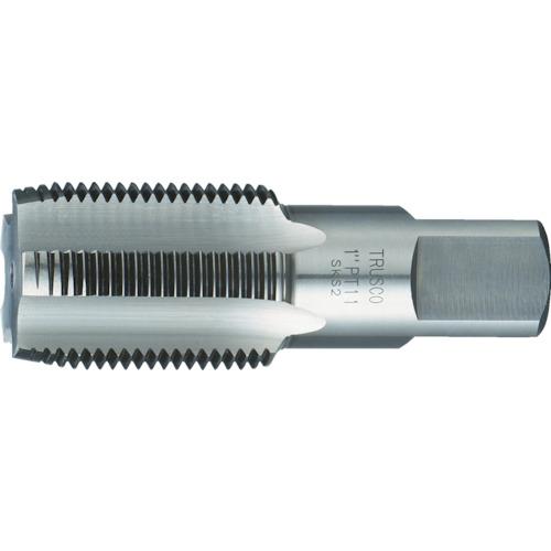 特長：管用テーパーねじ用のタップです。用途：被削材:鋳鉄、軽金属。仕様：精度：JIS3級呼び寸法：1山数：11ねじ長さ(mm)：45全長(mm)：95シャンク径(mm)：26シャンク四角部(mm)：21下穴径(mm)：29.7加工ねじ：テー...