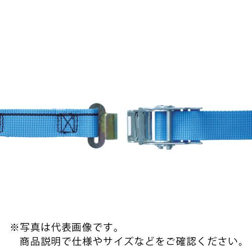 特長：支柱のスリットに差し込むことで簡単に取り付けることができる落下防止ベルトです。破断強度はセンターバックル250kg、樹脂バックル90kgです。用途：棚上の収納物の落下防止に。仕様：色：ブルーバックル：センターバックルベルト幅(mm)：...