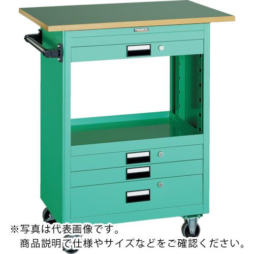 特長：棚板は固定棚のみ標準ですが、オプションで自由棚が追加出来ます。木天板付の為軽作業が出来ます。全ての引出しに鍵が掛ります。仕様：最大積載量(kg/台)：150均等積載量(kg/段)：40色：ホワイト間口(mm)：750奥行(mm)：50...