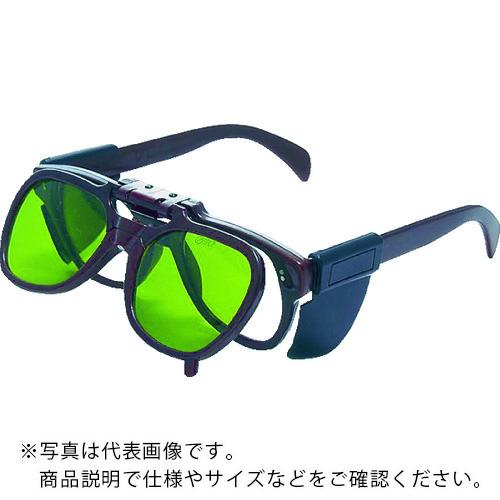 特長：複式レンズを採用（外:遮光レンズ、内:透明レンズ）し、遮光メガネ以外に保護メガネとしても使用できます。用途：周辺の溶接作業から入り込む有害光線を遮光キズが付きにくい強化ガラスレンズ仕様：レンズ色：グリーンテンプル色：ブラウンフレーム色...