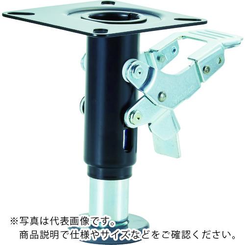 特長：操作性・耐久性に優れ、安全なスチール製フロアロックです。内蔵スプリングの働きにより床面を押し付けてロックします。（ロック時に台車が持ち上がりません。）用途：鋼鉄製運搬車用ロックストッパーとして。仕様：適正取付高さ(mm)：198最低高...