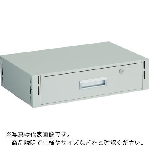 特長：棚板の組付けは、内側にフランジ付ナットを使用しているため、外側から六角レンチで締め付けることで組み立てが可能です。仕様：品名：深型1段引出　600X400間口(mm)：600奥行(mm)：400高さ(mm)：150色：ヤンググリーンタ...