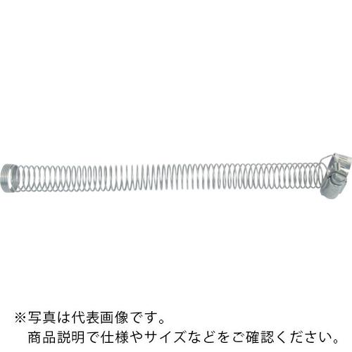 特長：ホースの曲がり部分に取り付けることでホースの潰れ・折れ（キンク）を防止し、安心して流体を流せます。スプリングの片側のバンドでホースの固定でき、スプリングがズレません。オールステンレス製なのでサビに強いです。用途：ホース配管中の曲がり部...