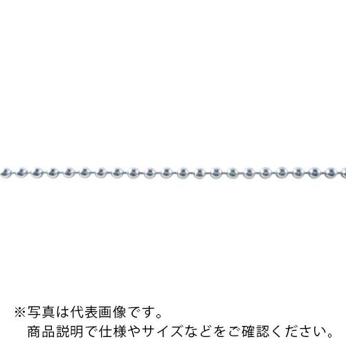 特長：チェーン自体によりもどし機能があるため、ねじれません。用途：プレートの吊り下げなど。水栓用・プレートの吊り下げ等。仕様：全長(m)：3玉径(mm)：3.2使用荷重(kN)：0.05材質／仕上：ステンレス（SUS305）注意：提供不可：...
