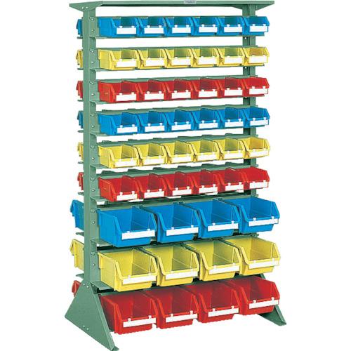 特長：コンテナを利用して工具や部品の集中管理ができます。コンテナの色は三色で、内容物の大きさ・種類により仕分けすることができます。仕様：間口(mm)：904奥行(mm)：624高さ(mm)：1565最大積載量(kg/台)：200コンテナ：T...