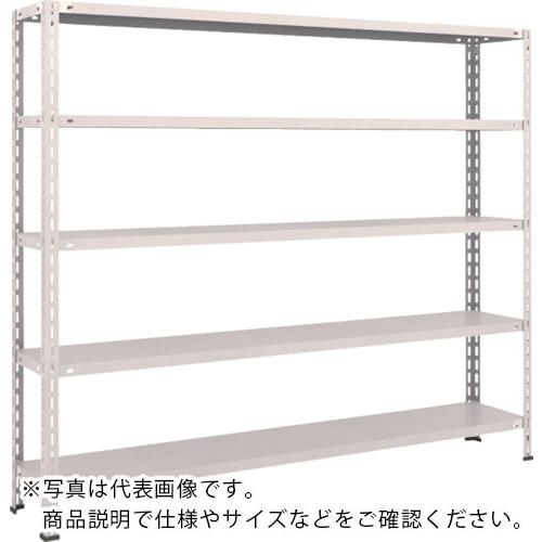 特長：組み立て簡単、今までボルト組みをしていた手間が大きく省けます。中棚は全て棚受けに棚板を置くだけの段替え簡単構造（中棚ボルト不要）です。仕様：間口(mm)：1815奥行(mm)：315高さ(mm)：1504有効間口(mm)：1728色：...