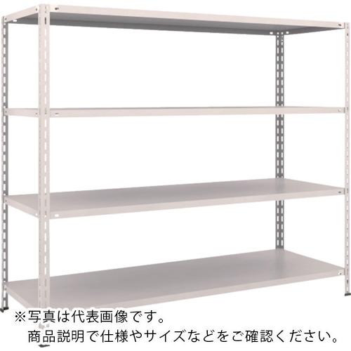 特長：組み立て簡単、今までボルト組みをしていた手間が大きく省けます。中棚は全て棚受けに棚板を置くだけの段替え簡単構造（中棚ボルト不要）です。仕様：間口(mm)：1815奥行(mm)：615高さ(mm)：1504有効間口(mm)：1728色：...