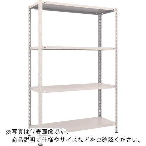 特長：組み立て簡単、今までボルト組みをしていた手間が大きく省けます。中棚は全て棚受けに棚板を置くだけの段替え簡単構造（中棚ボルト不要）です。仕様：間口(mm)：1215奥行(mm)：465高さ(mm)：1804有効間口(mm)：1128色：...