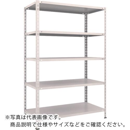特長：組み立て簡単、今までボルト組みをしていた手間が大きく省けます。中棚は全て棚受けに棚板を置くだけの段替え簡単構造（中棚ボルト不要）です。仕様：間口(mm)：1215奥行(mm)：615高さ(mm)：1804有効間口(mm)：1128色：...