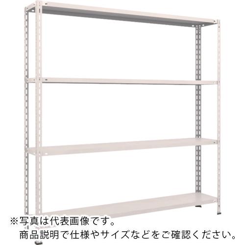 特長：組み立て簡単、今までボルト組みをしていた手間が大きく省けます。中棚は全て棚受けに棚板を置くだけの段替え簡単構造（中棚ボルト不要）です。仕様：間口(mm)：1815奥行(mm)：315高さ(mm)：1804有効間口(mm)：1728色：...