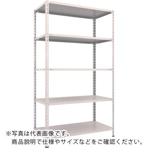 特長：組み立て簡単、今までボルト組みをしていた手間が大きく省けます。中棚は全て棚受けに棚板を置くだけの段替え簡単構造（中棚ボルト不要）です。仕様：間口(mm)：1215奥行(mm)：615高さ(mm)：2104有効間口(mm)：1128色：...
