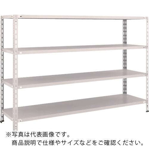 特長：組み立て簡単、今までボルト組みをしていた手間が大きく省けます。中棚は全て棚受けに棚板を置くだけの段替え簡単構造（中棚ボルト不要）です。仕様：間口(mm)：1815奥行(mm)：465高さ(mm)：1204有効間口(mm)：1728色：...