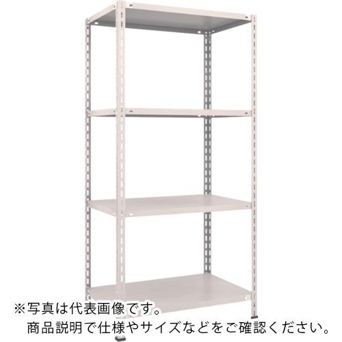 特長：組み立て簡単、今までボルト組みをしていた手間が大きく省けます。中棚は全て棚受けに棚板を置くだけの段替え簡単構造（中棚ボルト不要）です。仕様：間口(mm)：890奥行(mm)：615高さ(mm)：1804有効間口(mm)：803色：ネオ...