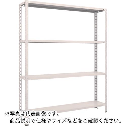 特長：組み立て簡単、今までボルト組みをしていた手間が大きく省けます。中棚は全て棚受けに棚板を置くだけの段替え簡単構造（中棚ボルト不要）です。仕様：間口(mm)：1515奥行(mm)：315高さ(mm)：1804有効間口(mm)：1428色：...