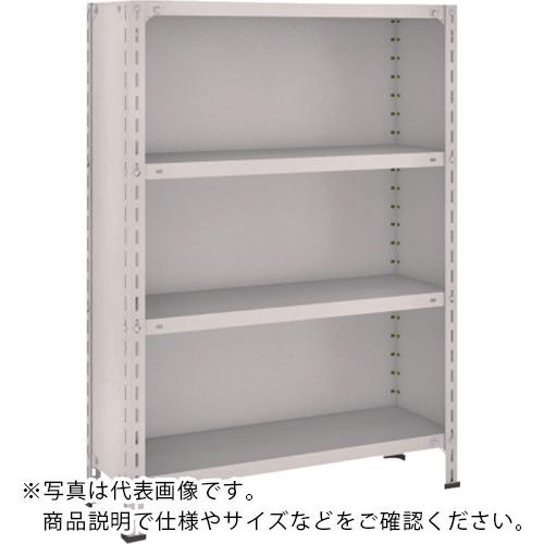 特長：塗装は環境に配慮した粉体塗装です。背板・側板付棚は物品の転落や混同を防止するのに役立ちます。間口890mmで高さ1204・1804mmサイズについては、両開扉を付けることが可能です。仕様：間口(mm)：890奥行(mm)：315高さ(...