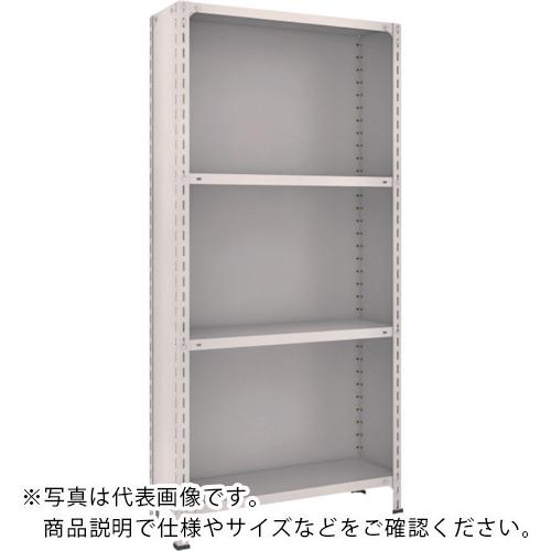 特長：塗装は環境に配慮した粉体塗装です。背板・側板付棚は物品の転落や混同を防止するのに役立ちます。間口890mmで高さ1204・1804mmサイズについては、両開扉を付けることが可能です。仕様：間口(mm):890奥行(mm):315高さ(...
