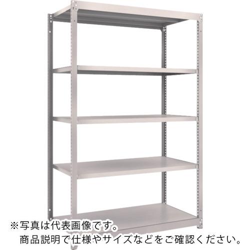 特長：ボルトを1本も使用していないボルトレス構造で、分解・組み立て作業が簡単。組立作業の時間を大幅に短縮できます。棚の段数変更が小刻みな25mmピッチで、自由に調整、変更ができます。高さ、奥行が同じであれば、増結することができます。また、支...