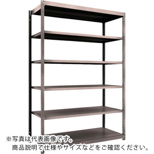 特長：ボルトを1本も使用していないボルトレス構造で、分解・組み立て作業が簡単。組立作業の時間を大幅に短縮できます。棚の段数変更が小刻みな25mmピッチで、自由に調整、変更ができます。高さ、奥行が同じであれば、増結することができます。また、支...