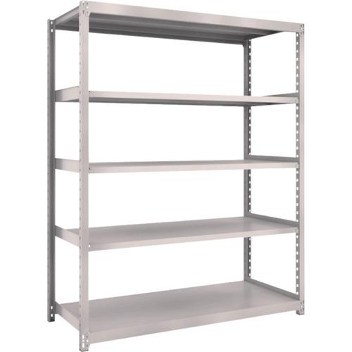 特長：ボルトを1本も使用していないボルトレス構造で、分解・組み立て作業が簡単で、作業時間を大幅に短縮できます。棚の段変更が、25mmピッチで、自由に調整、変更ができます。高さ、奥行が同じであれば、増結することができます。また、支柱を兼用する...