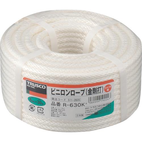 特長：耐候性、耐久性に優れ、漁業用、陸上用などの幅広い分野で使われています。強度は3つ打に比べ30%程度低下しますが、しなやかで手触りが良く、キンク（ねじれ）しにくい扱いやすいロープです。用途：屋外現場での使用。国旗などフラッグの昇降用。袋...