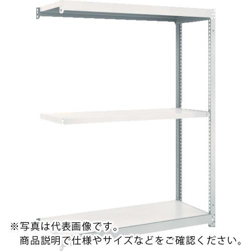 特長：ボルトを1本も使用していないボルトレス構造で、分解・組み立て作業が簡単。組立作業の時間を大幅に短縮できます。棚の段数変更が小刻みな25mmピッチで、自由に調整、変更ができます。高さ、奥行が同じであれば、増結することができます。また、支...