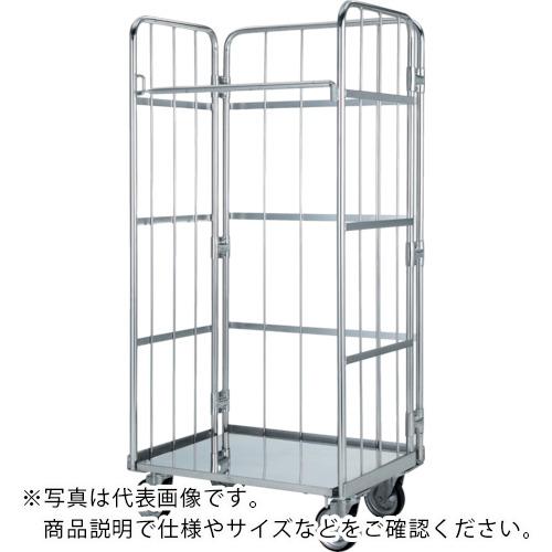 特長：キャスター金具もステンレス（SUS304）のステンレスキャスターを使用しています。（ステンレスキャスターは日本製）オールステンレス製ですので耐水性、防錆性に優れています。用途：湿気、水、汚れなどに優れ、学校、病院、食品加工用に最適。仕...