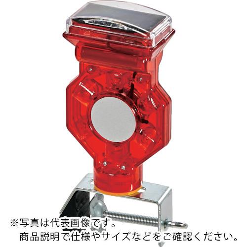 特長：単管やガードレールなど直接取付可能なので場所を選ばず便利です。ソーラー充電式のため、電池や電源の必要がありません。昼夜自動センサー付なのでオンオフの必要がありません。用途：国道を中心とした幹線道路での工事現場。仕様：品名：工事灯色：赤...
