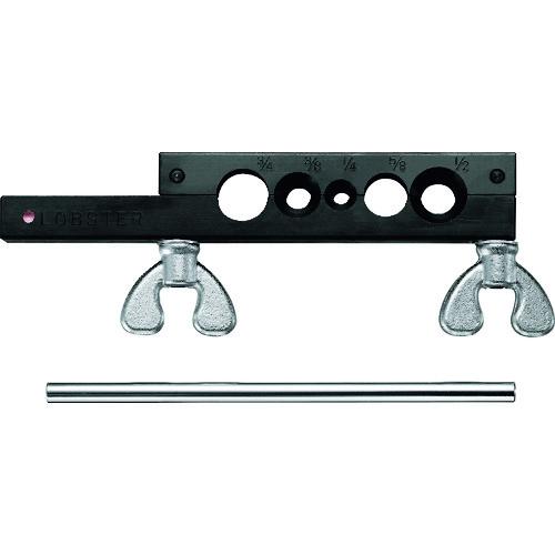 特長：新冷媒対応です。用途：手動油圧式工具用アクセサリー仕様：フレアリング・スウェイジング(銅管)1/4・3/8・1/2・5/8・3/4エビ　ユアツフレアツールゲージ