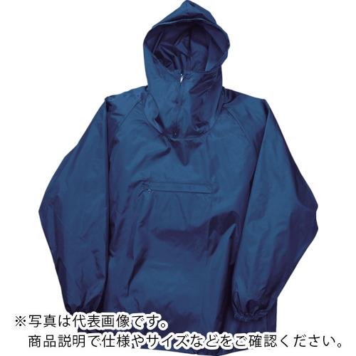 特長：頭から被るデザインで前立てからの風の侵入を防ぎます。胸に小物収納ポケットが付いています。肩や腕が動かしやすいラグラン袖です。泥・風・汚れから体をガードします。はっ水加工を施していますが本製品をレインウェアとして使用できません。用途：軽...