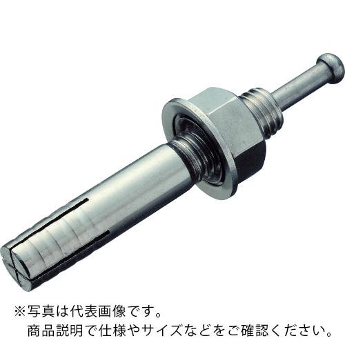特長：施工は芯棒を打込むだけなので施工完了がひと目で分かります。本体とねじ部が同径なのでコンクリートへの穴あけが小径で済みます。取付物の上から直接施工ができます。ナット締め付けタイプなので取付物の取り外しが可能です。用途：防錆が望まれる建設...