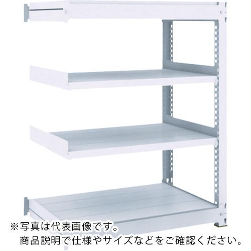 特長：完全ボルトレス構造のため、工具なしで組み替え・段替えが自在にできます。棚板は割棚方式のため、組み立て・取り扱いが容易です。棚の段変更が、小刻みな30mmピッチで自由に調整変更ができます。高さ、奥行が同じであれば、連結することができます...