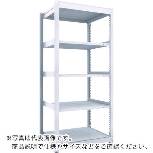 特長：完全ボルトレス構造のため、工具なしで組み替え・段替えが自在にできます。棚板は割棚方式のため、組み立て・取り扱いが容易です。棚の段変更が、小刻みな30mmピッチで自由に調整変更ができます。高さ、奥行が同じであれば、連結することができます...