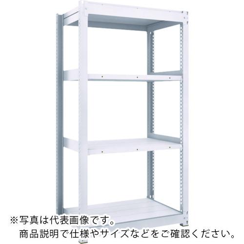特長：完全ボルトレス構造のため、工具なしで組み替え・段替えが自在にできます。棚板は割棚方式のため、組み立て・取り扱いが容易です。棚の段変更が、小刻みな30mmピッチで自由に調整変更ができます。高さ、奥行が同じであれば、連結することができます...